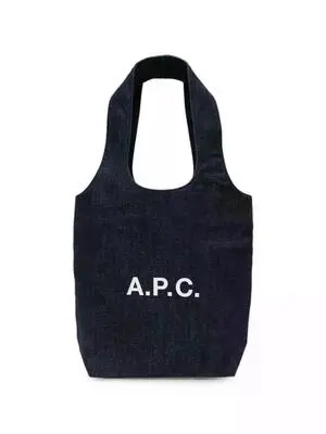 A.p.c. Small Ninon Tote Bag - Blue