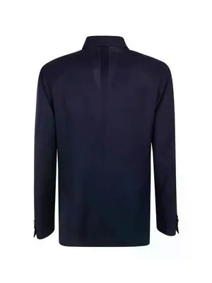 LARDINI Flower-pin Double-breasted Blazer