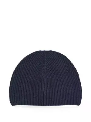 CHARLES JEFFREY Ribbed Violin-patch Beanie Hat