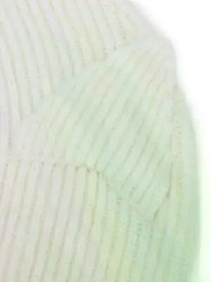 CHARLES JEFFREY Ribbed Knit Ear Detail Beanie