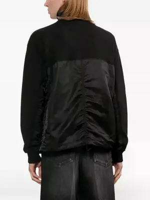 Toga Quarter-zip Panelled Sweater