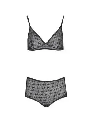 LAURA URBINATI Lace Culotte Briefs