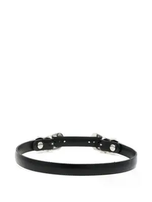 Toga Western-buckle Leather Bangle