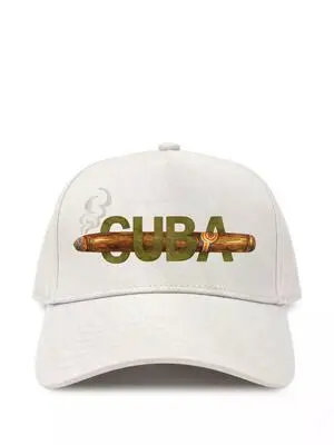 MELT Graphic Print Baseball Cap - Neutrals
