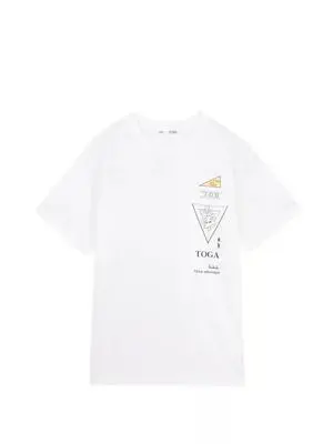 Toga Graphic-print T-shirt - White