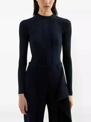 JIL SANDER Ribbed-knit Lightweight Sweater