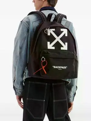 Off-White Arrows-print Zip-front Backpack
