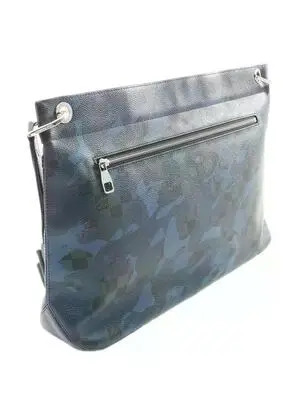 LOUIS VUITTON Damier Cobalt Camouflage Hunter Crossbody Bag