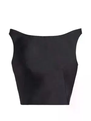 JIL SANDER Sleeveless Silk-blend Top