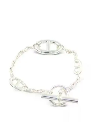 Hermès Sterling Farandole Anchor Bracelet