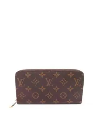 LOUIS VUITTON 2021 Zippy Monogram Canvas Wallet - Brown