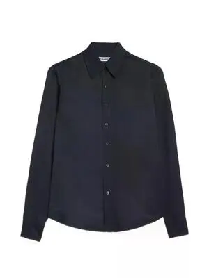 JIL SANDER Fitted Fluid Shirt - Black