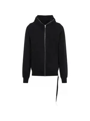 Rick Owens Zip-up Hoodie - Black