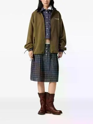 Miu Miu Fleece Zipper Jacket