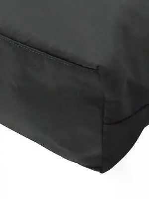 Prada Patent Trimmed Tessuto Tote Bag