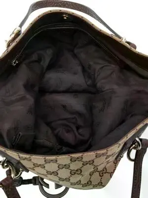 Gucci 2000-2015 Gg Canvas Gg Charm Tote Bag