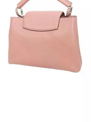 LOUIS VUITTON Taurillon Capucines Bb Satchel - Pink