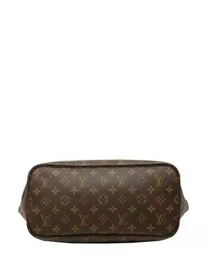 LOUIS VUITTON 2014 Monogram Neverfull Mm Tote Bag - Brown