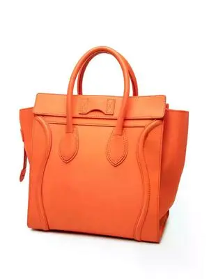 Celine 2012 Mini Leather Luggage Tote Bag
