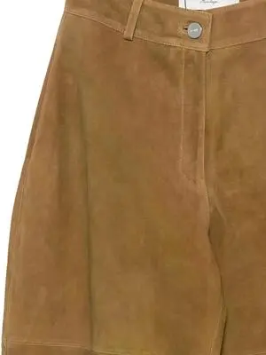 RÓHE Suede Panelled Trousers