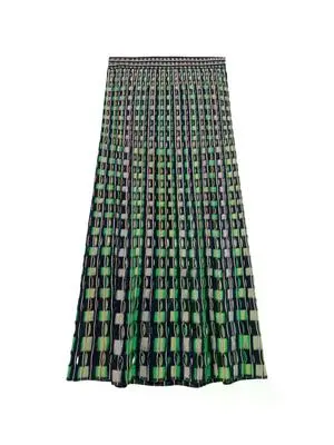 Simkhai Drue Eyelet-knit Midi Skirt