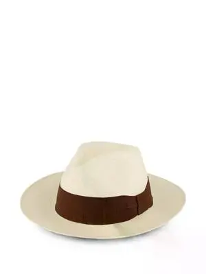 Frescobol Carioca Rafael Panama Straw Hat - Neutrals