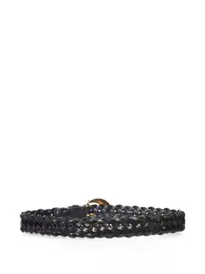 Etro Braided Leather Belt