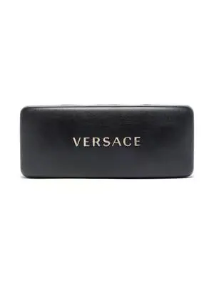 Versace Greca Detail Oversized Sunglasses