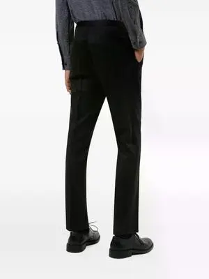 Hugo Satin-waistband Tailored Trousers