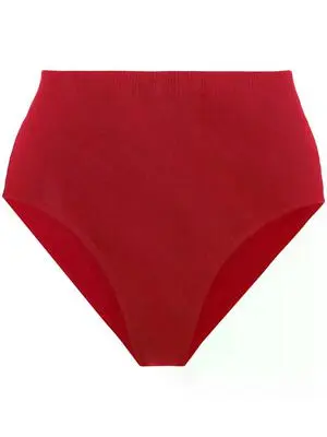 FERRAGAMO High-waisted Ribbed Shorts