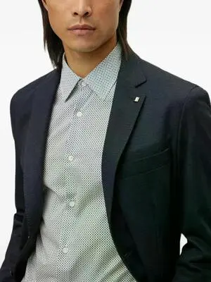 Hugo Textured Single-breasted Blazer