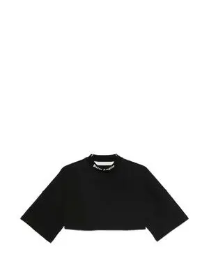 Palm Angels Logo Cropped T-shirt