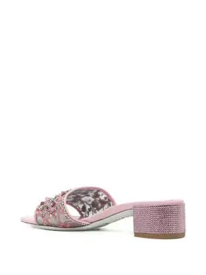 Rene Caovilla Christy Crystal-embellished Sandals