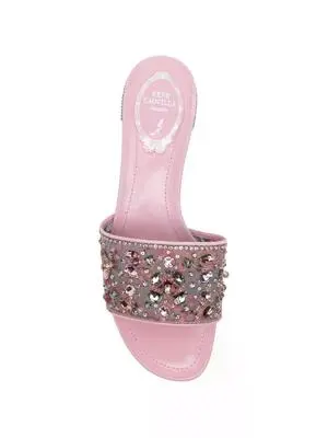 Rene Caovilla Christy Crystal-embellished Sandals