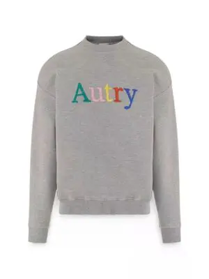 AUTRY Sweatshirt With Multicolor Logo Embroidery