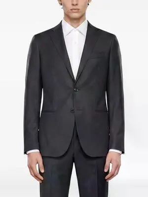 Caruso Single-breasted Pressed-crease Suit