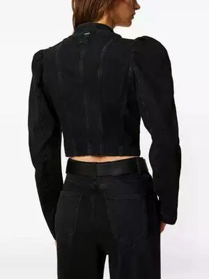 TWINSET Fitted Denim Jacket