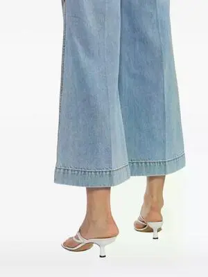 Zimmermann Faded Wide-leg Jeans