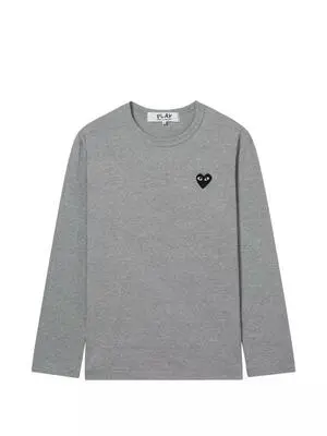 Play Comme Des Garcon Long Sleeve T-shirts For Women