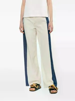 Rag & Bone Two-tone Straight-leg Jeans