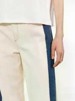 Rag & Bone Two-tone Straight-leg Jeans