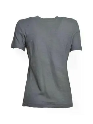 SOLOTRE Button-placket Short-sleeve T-shirt