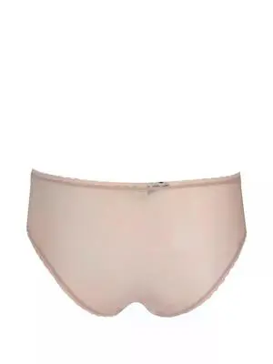 LAURA URBINATI Tulle Scalloped Lingerie Set