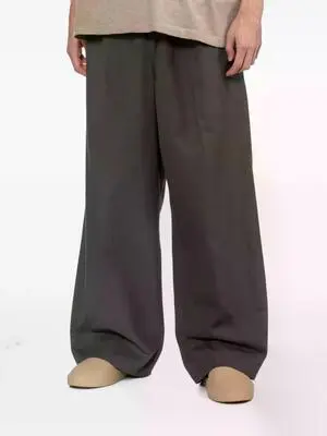 ESSENTIALS Drawstring Wide-leg Trousers