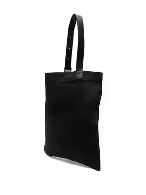 Comme Des Garçons Stamp-print Tote Bag - Black