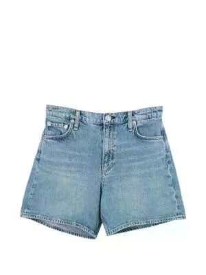 Rag & Bone High-waisted Straight-leg Jeans - Blue