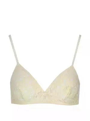 LAURA URBINATI Lace-pattern Bras - Neutrals