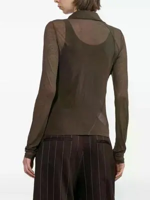 Helmut Lang Layered-design Long-sleeve Top