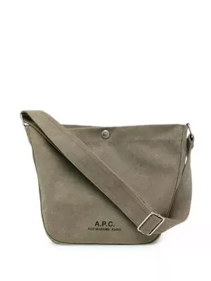 A.p.c. Small Journal Shoulder Bag - Green