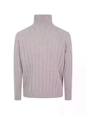 NUUR Ribbed-knit Roll-neck Sweater
